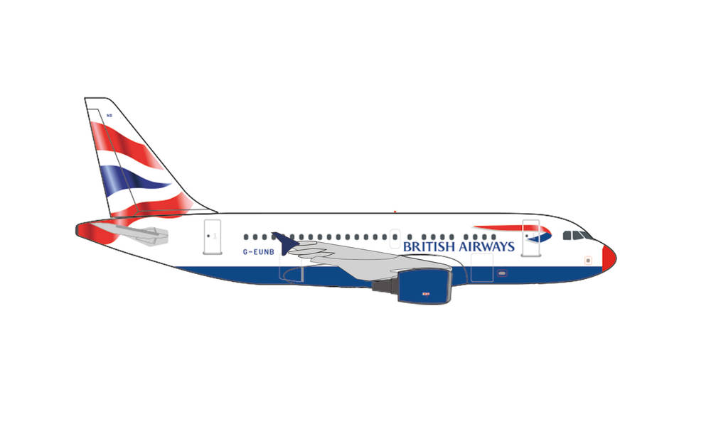 Airbus A318 British Airways “Flying Start” | Modelsnavigator.com