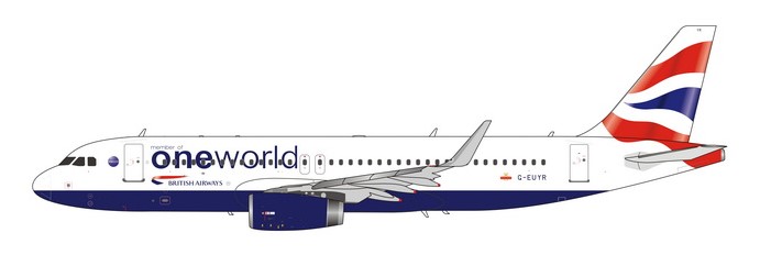 Airbus A320 British Airways oneworld | Modelsnavigator.com