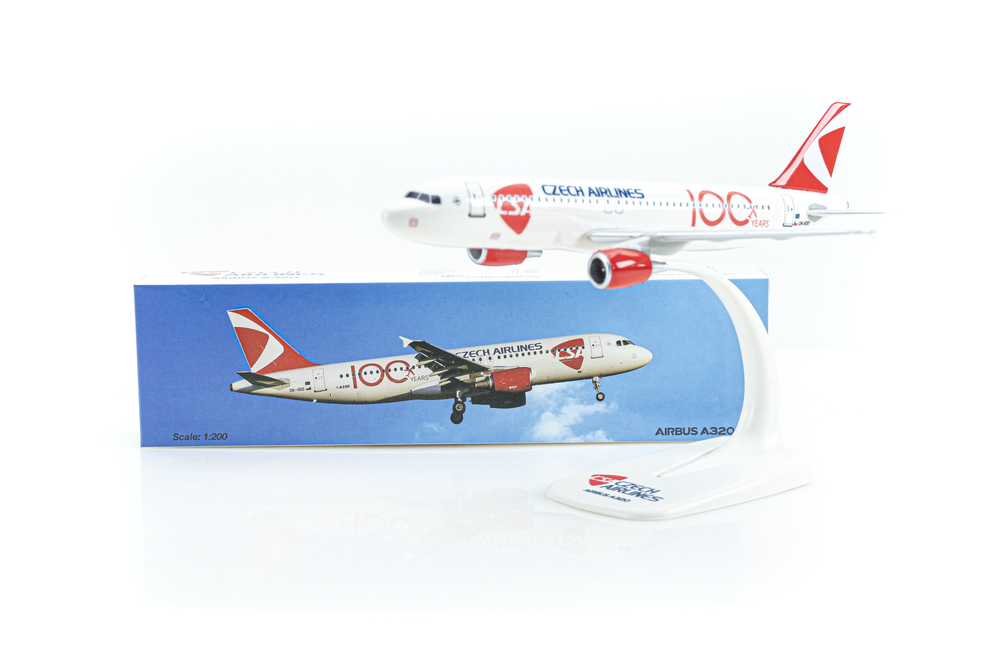 Airbus A320 CSA Czech Airlines "100 Years" | Modelsnavigator.com