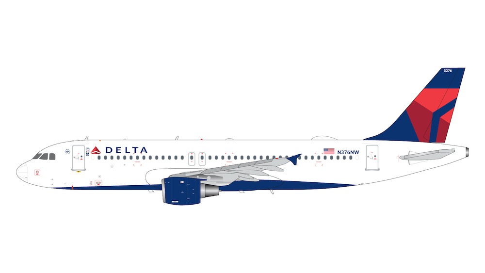 Airbus A320 Delta Airlines | Modelsnavigator.com