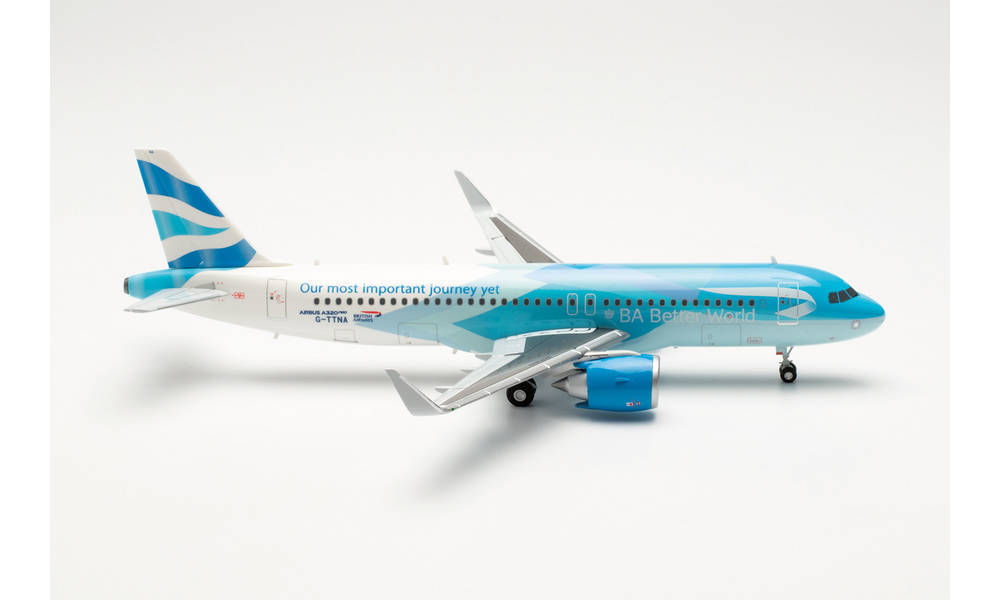 AIRBUS A320NEO BRITISH AIRWAYS “BA BETTER WORLD” | Modelsnavigator.com
