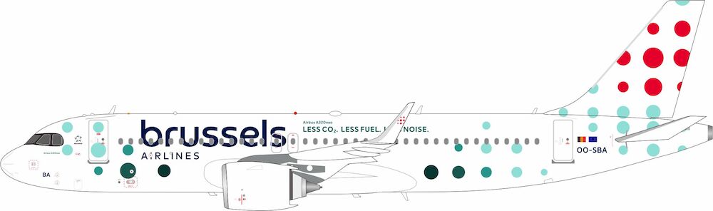 Airbus A320neo Brussels Airlines | Modelsnavigator.com