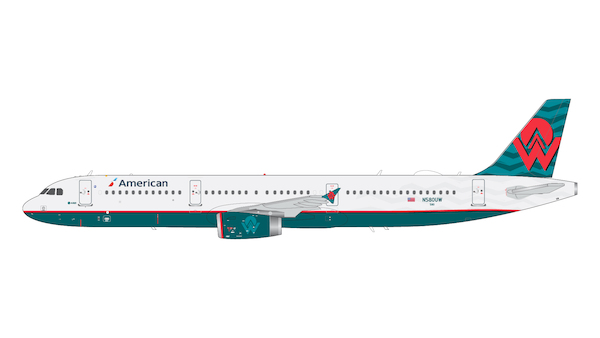 Airbus A321 American Airlines "America West" Heritage Livery ...