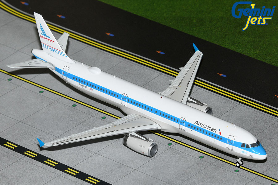 Airbus A321 American / Piedmont Heritage Livery | Modelsnavigator.com