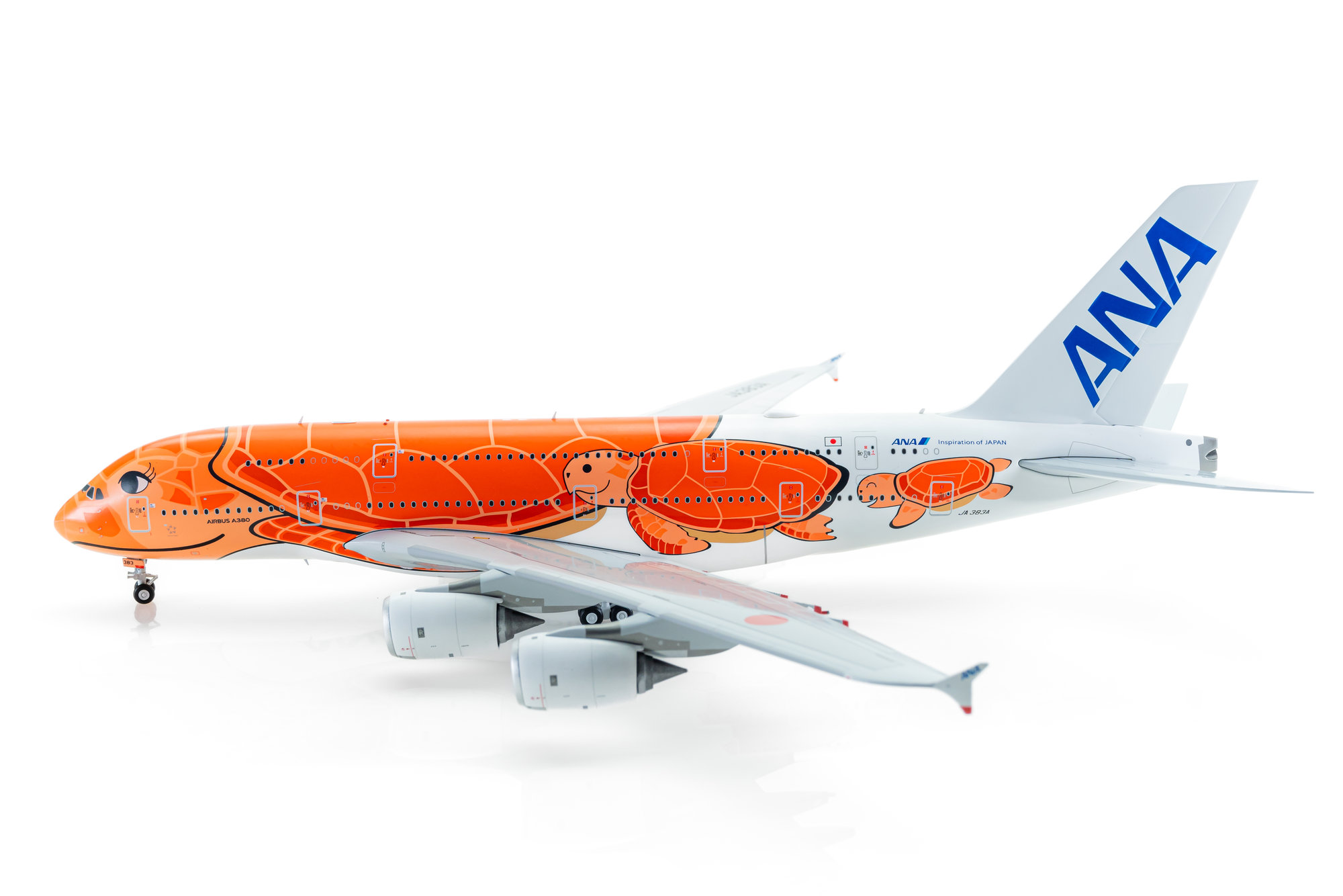 Airbus A380-800 ANA, All Nippon Airways "Flying Honu- Ka La" Livery" | Modelsnavigator.com