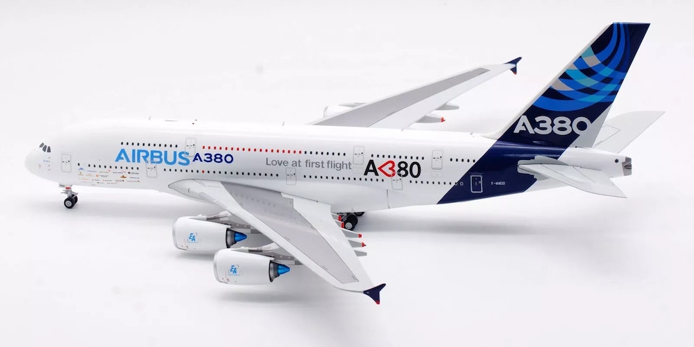 Airbus A380 Airbus House Color "Love at First Flight" | Modelsnavigator.com