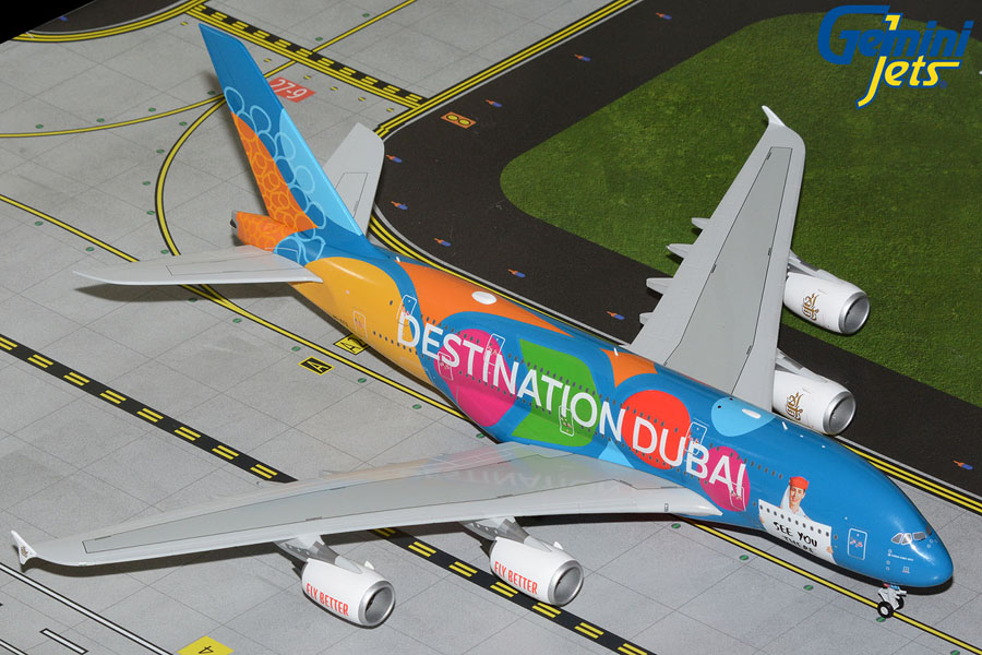 Airbus A380 Emirates "Destination Dubai"/"Be Part Of The Magic ...