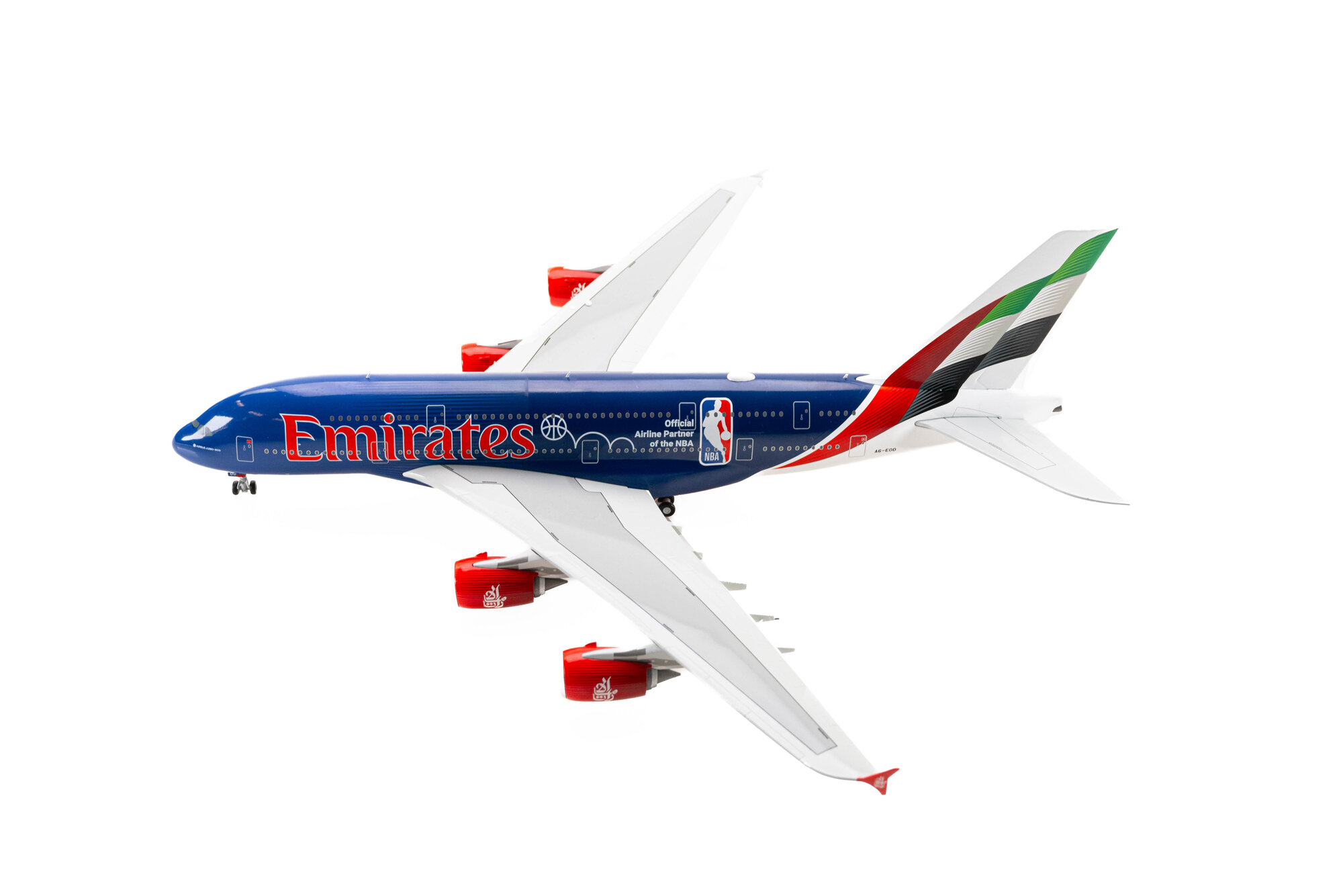 Airbus A380 Emirates "Official Airline Partner of the NBA ...