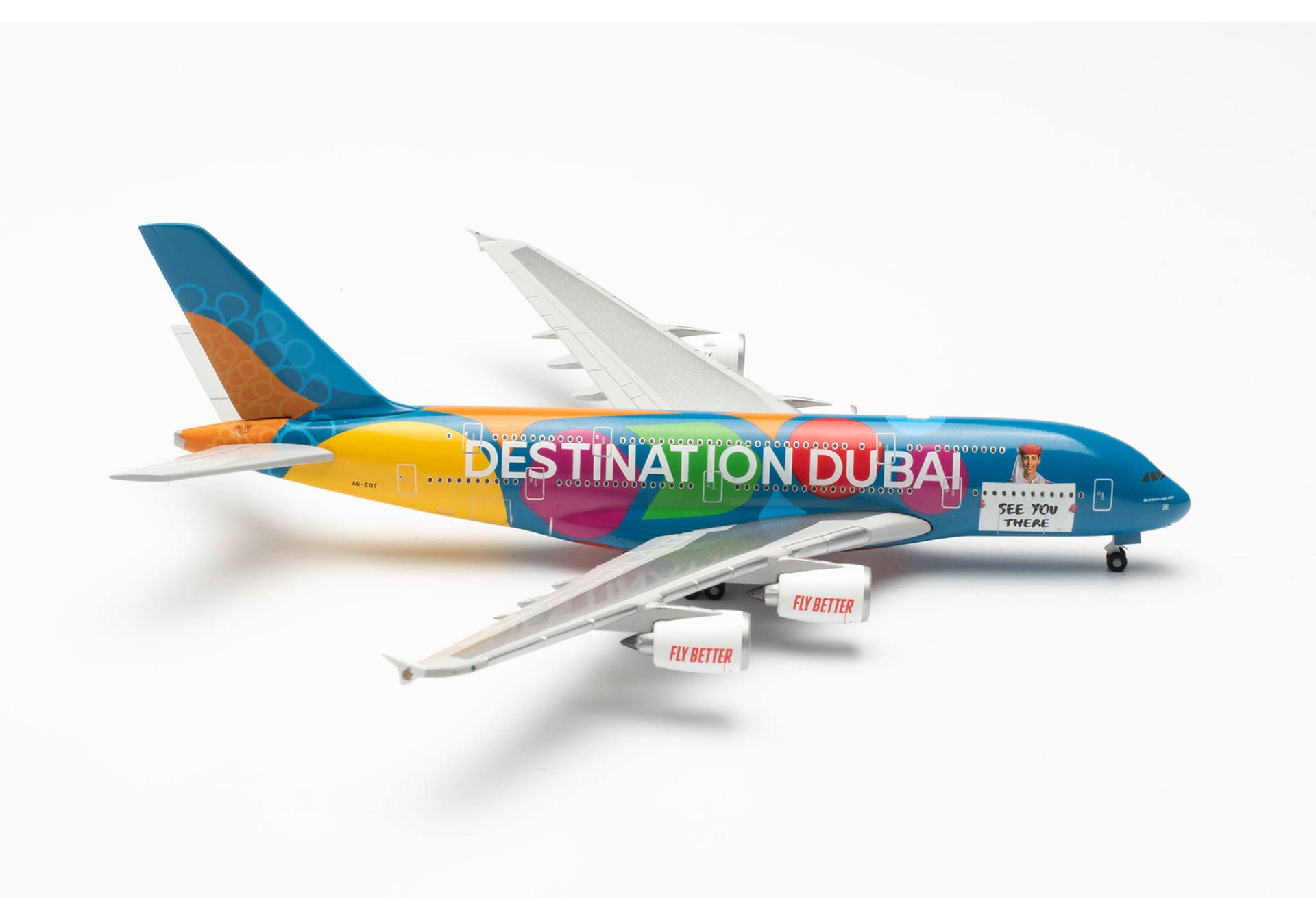 Airbus Airbus A380 Emirates “Destination Dubai” | Modelsnavigator.com