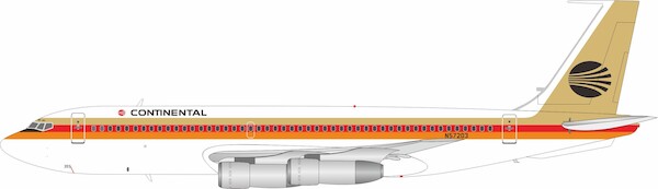Boeing 720-024B Continental Airlines | Modelsnavigator.com