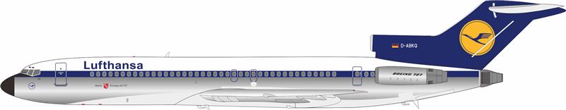 Boeing 727-230 Lufthansa | Modelsnavigator.com