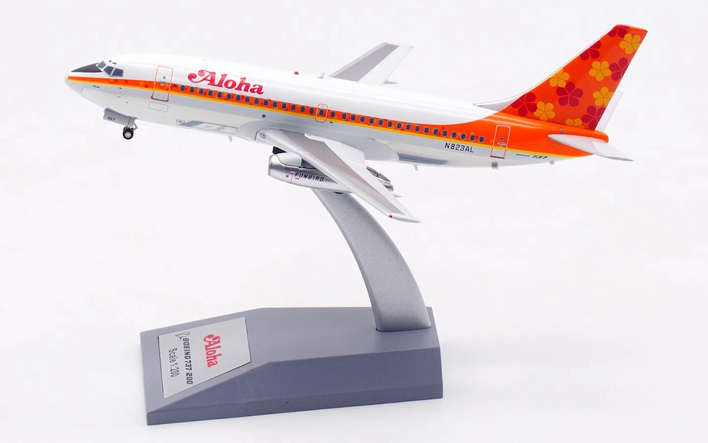 Boeing 737-200 Aloha Airlines Polished | Modelsnavigator.com