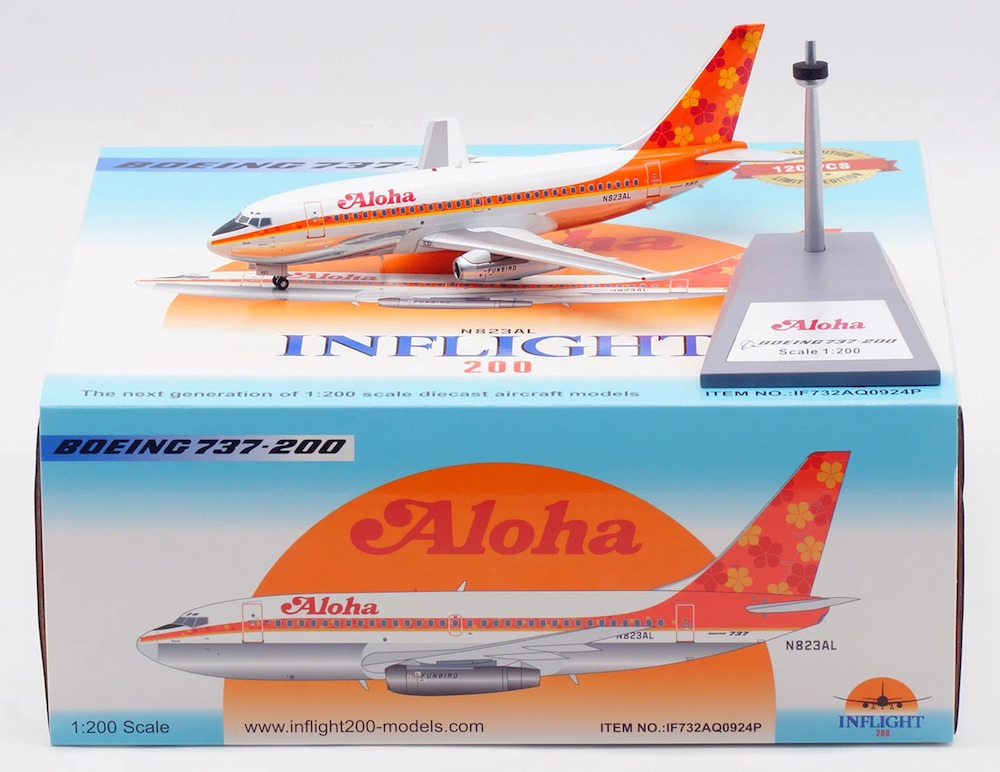 Boeing 737-200 Aloha Airlines Polished | Modelsnavigator.com