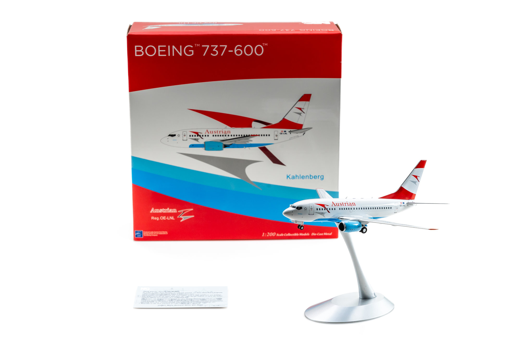 Boeing 737-600 Austrian Airlines | Modelsnavigator.com