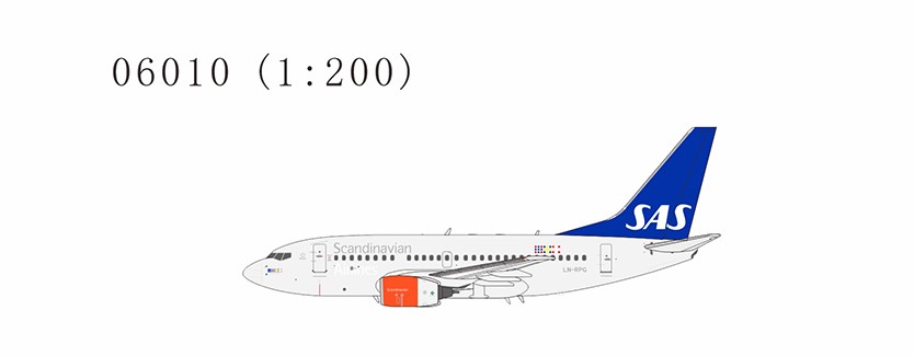 Boeing 737-600 SAS Scandinavian Airlines | Modelsnavigator.com