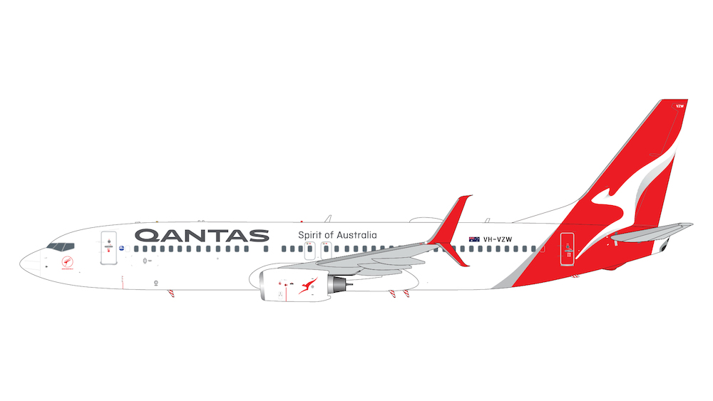 Boeing 737-800 Qantas | Modelsnavigator.com