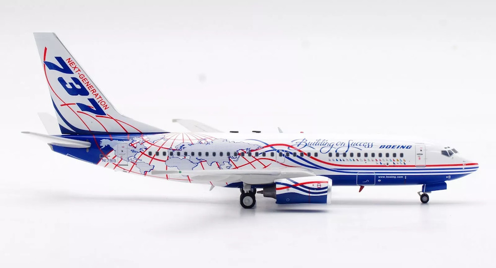 Boeing 737 MAX 8 Boeing House colors "Building on Succes ...