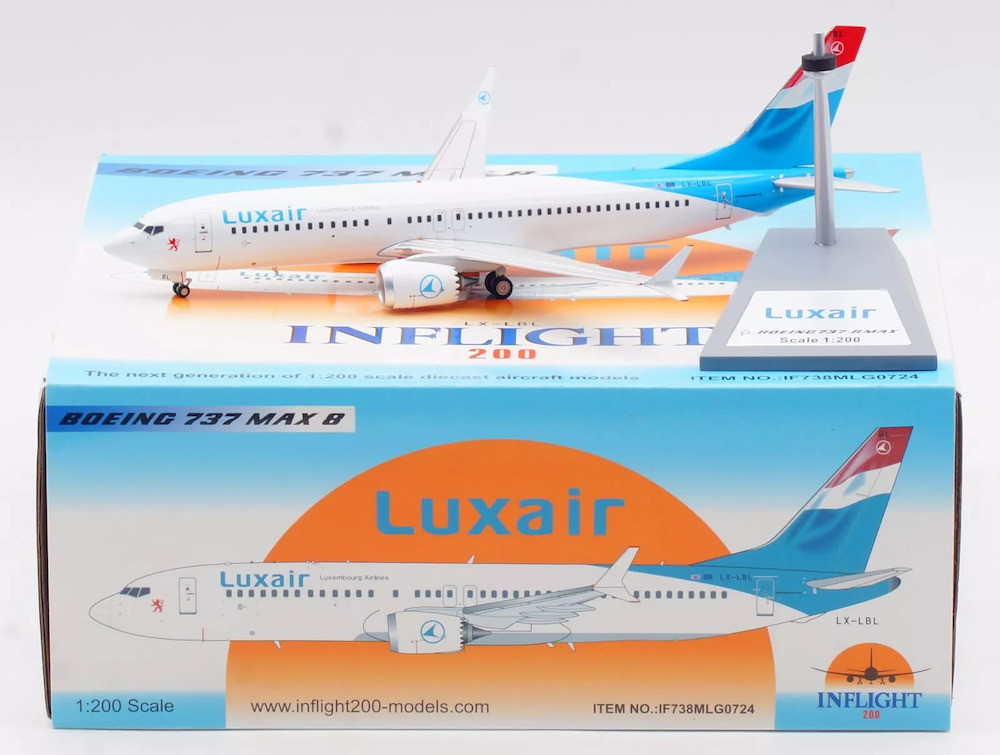 Boeing 737 MAX 8 Luxair | Modelsnavigator.com