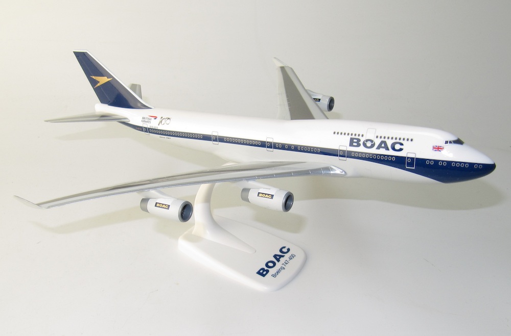 Boeing 747-400 British Airways / BOAC "100 year anniversary ...