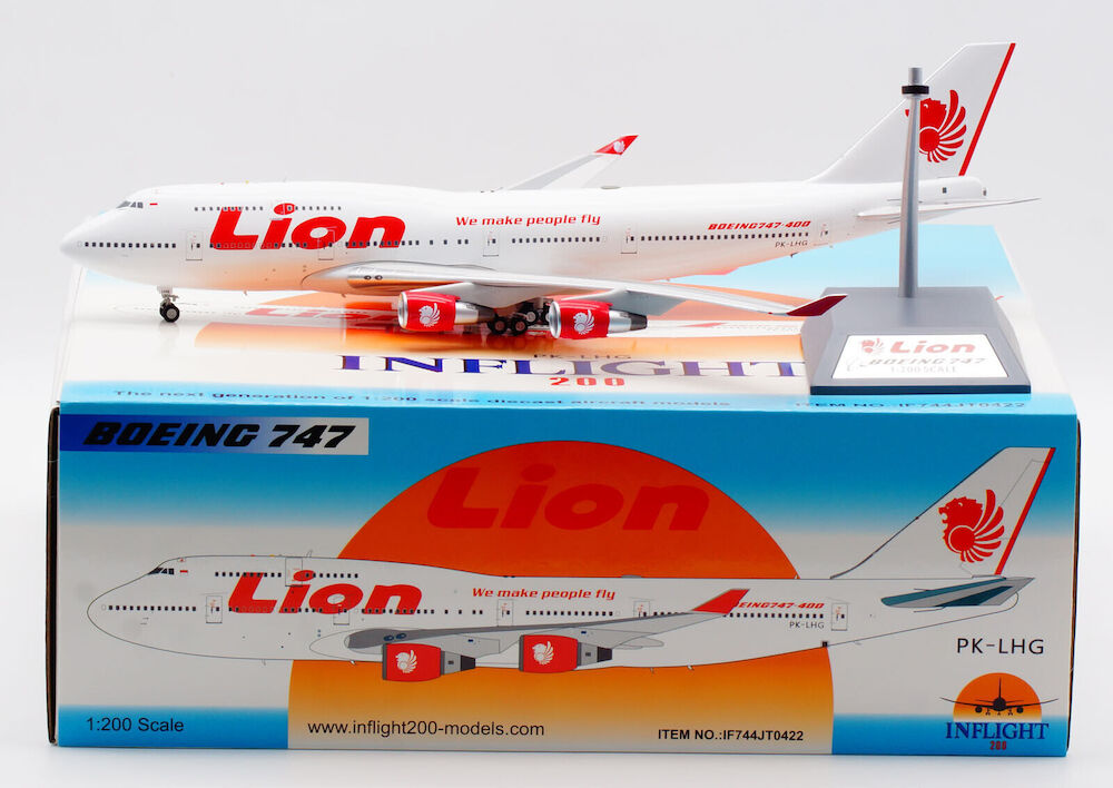 Boeing 747-400 Lion Airlines | Modelsnavigator.com