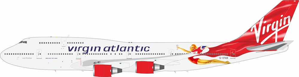 Boeing 747-400 Virgin Atlantic "Lady Penelope" | Modelsnavigator.com