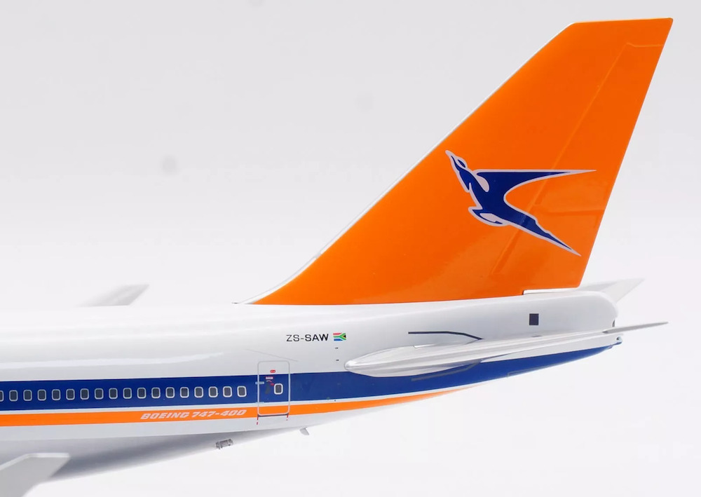 Boeing 747-444 South African Airways Polished | Modelsnavigator.com