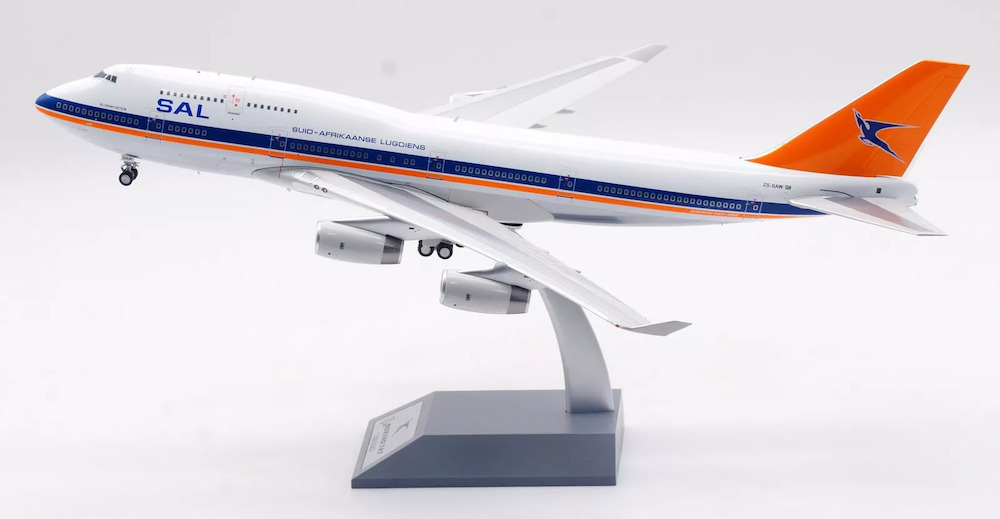 Boeing 747-444 South African Airways Polished | Modelsnavigator.com