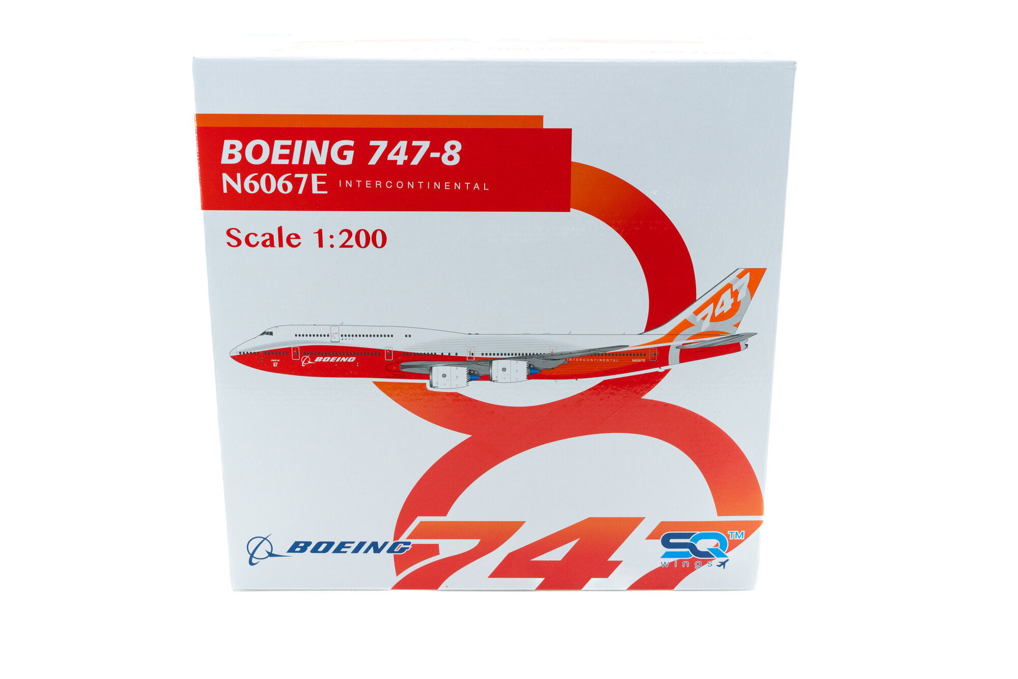 Boeing 747-8 Boeing House "Sunrise" colours | Modelsnavigator.com