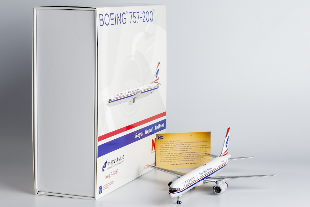 Boeing 757-200 China Southwest Airlines / Royal Nepal Airlines ...