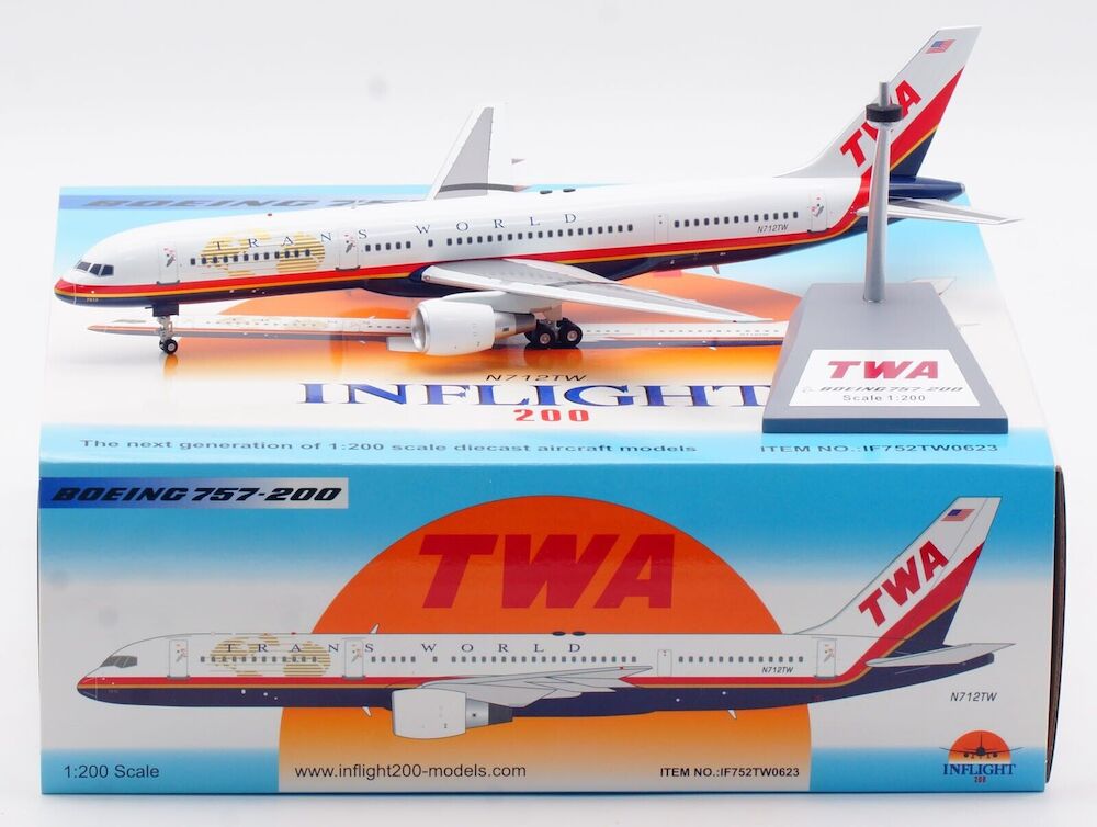 Boeing 757-200 TWA Trans World Airlines | Modelsnavigator.com