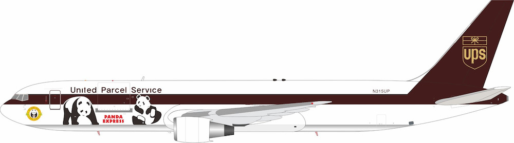 Boeing 767-34AF/ER UPS United Parcel Service | Modelsnavigator.com