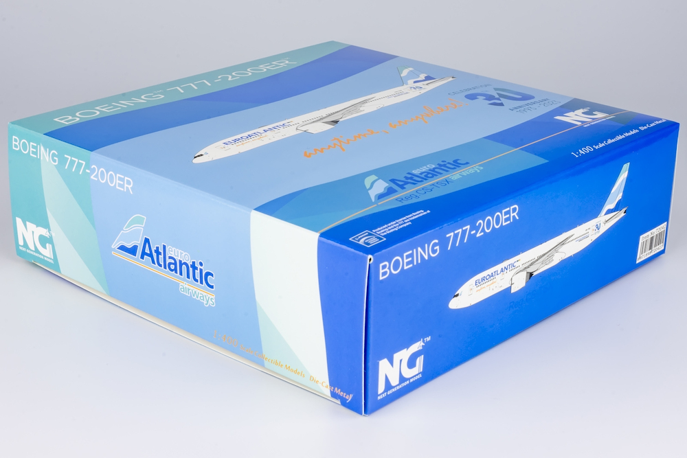 Boeing 777-200ER Euro Atlantic Airways "30th Anniversary ...