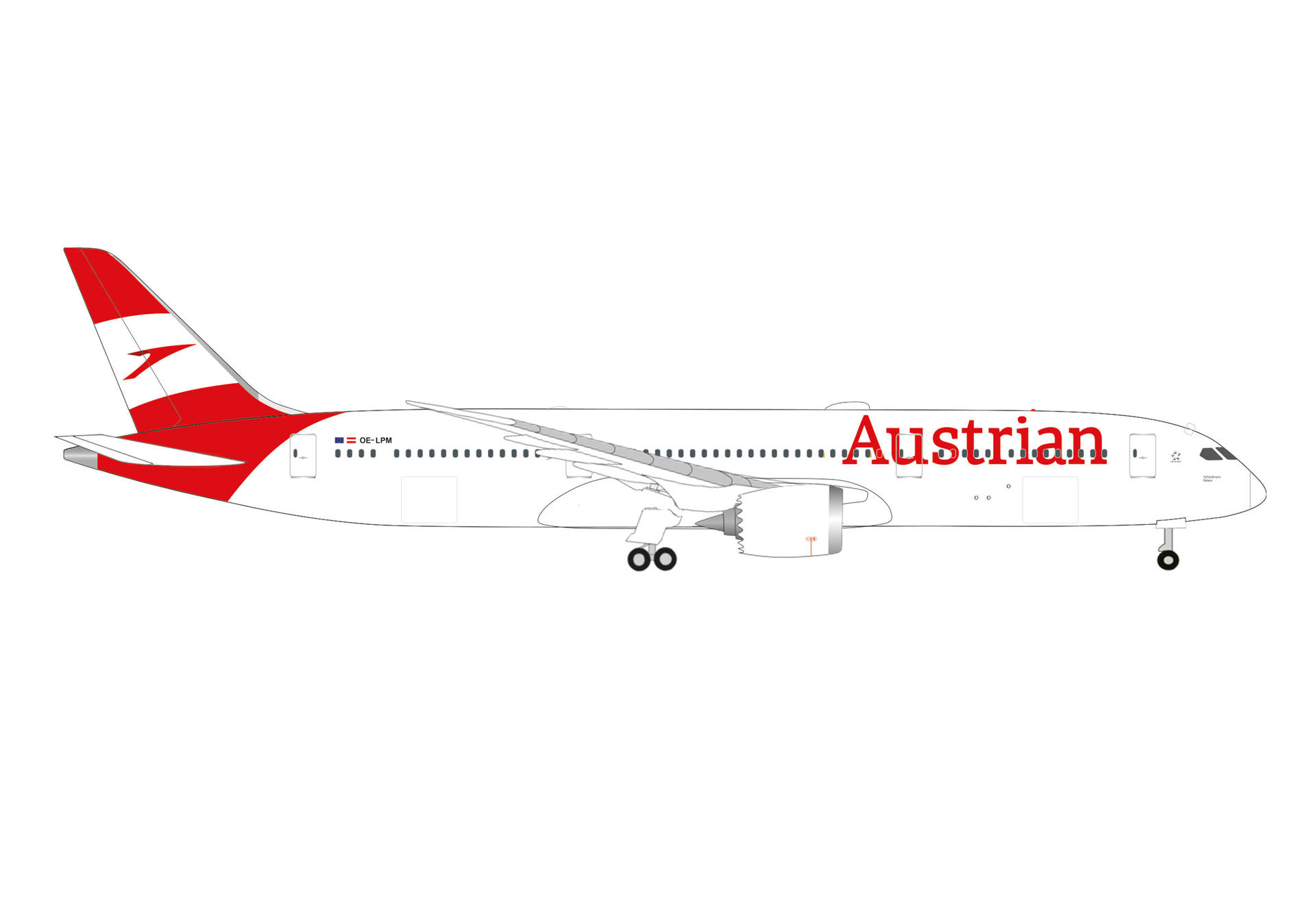 Boeing 787-9 Dreamliner Austrian Airlines | Modelsnavigator.com
