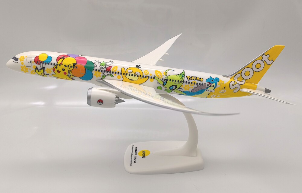 Boeing 787-9 Dreamliner Scoot "Pokemon Livery" | Modelsnavigator.com