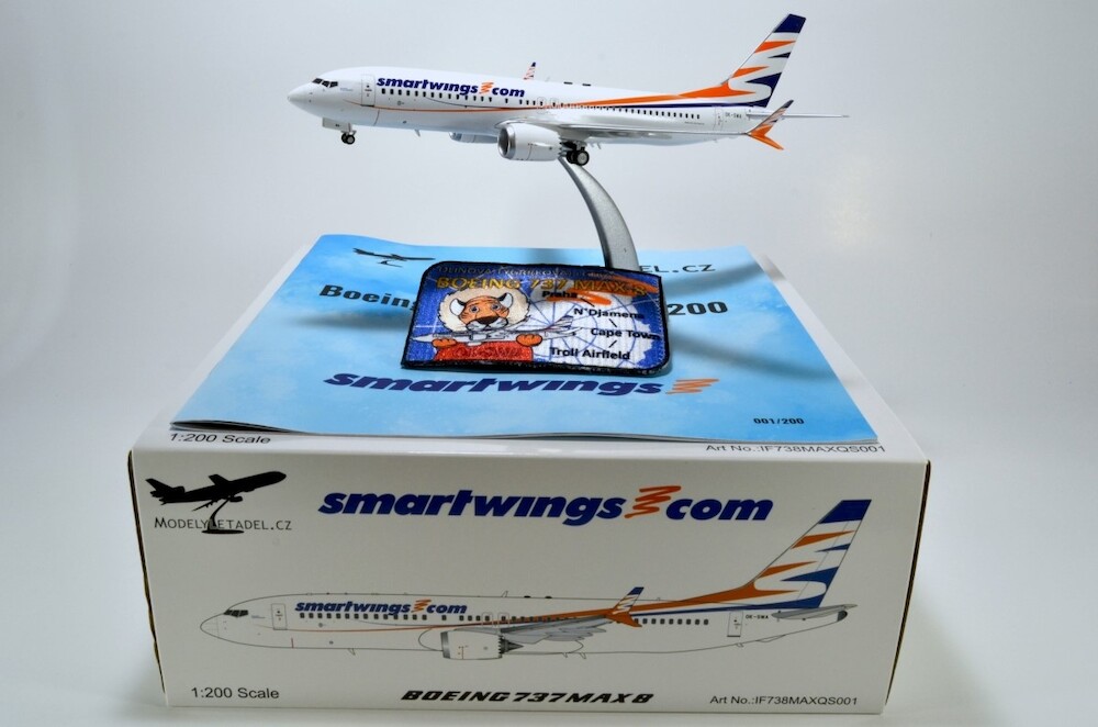 Boeing B737 MAX 8 Smartwings "Antarctica" OK-SWA | Modelsnavigator.com
