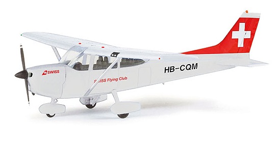 Cessna 172 Skyhawk Swissair | Modelsnavigator.com