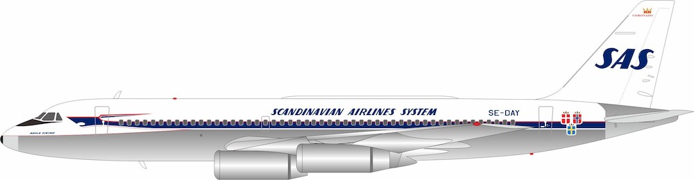 Convair CV990 SAS Scandinavian Airline System | Modelsnavigator.com