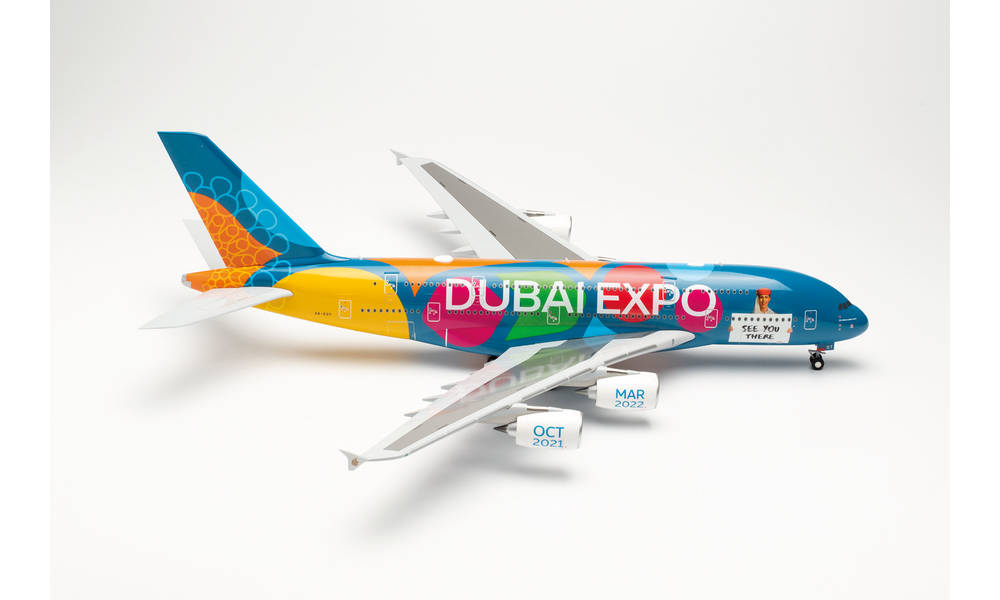 AIRBUS A380 EMIRATES “EXPO 2020 DUBAI - BE PART OF THE MAGIC ...
