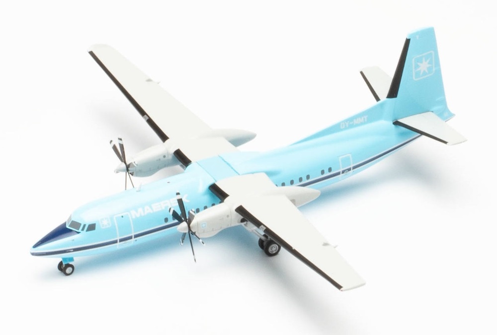 Fokker 50 Maersk Air | Modelsnavigator.com