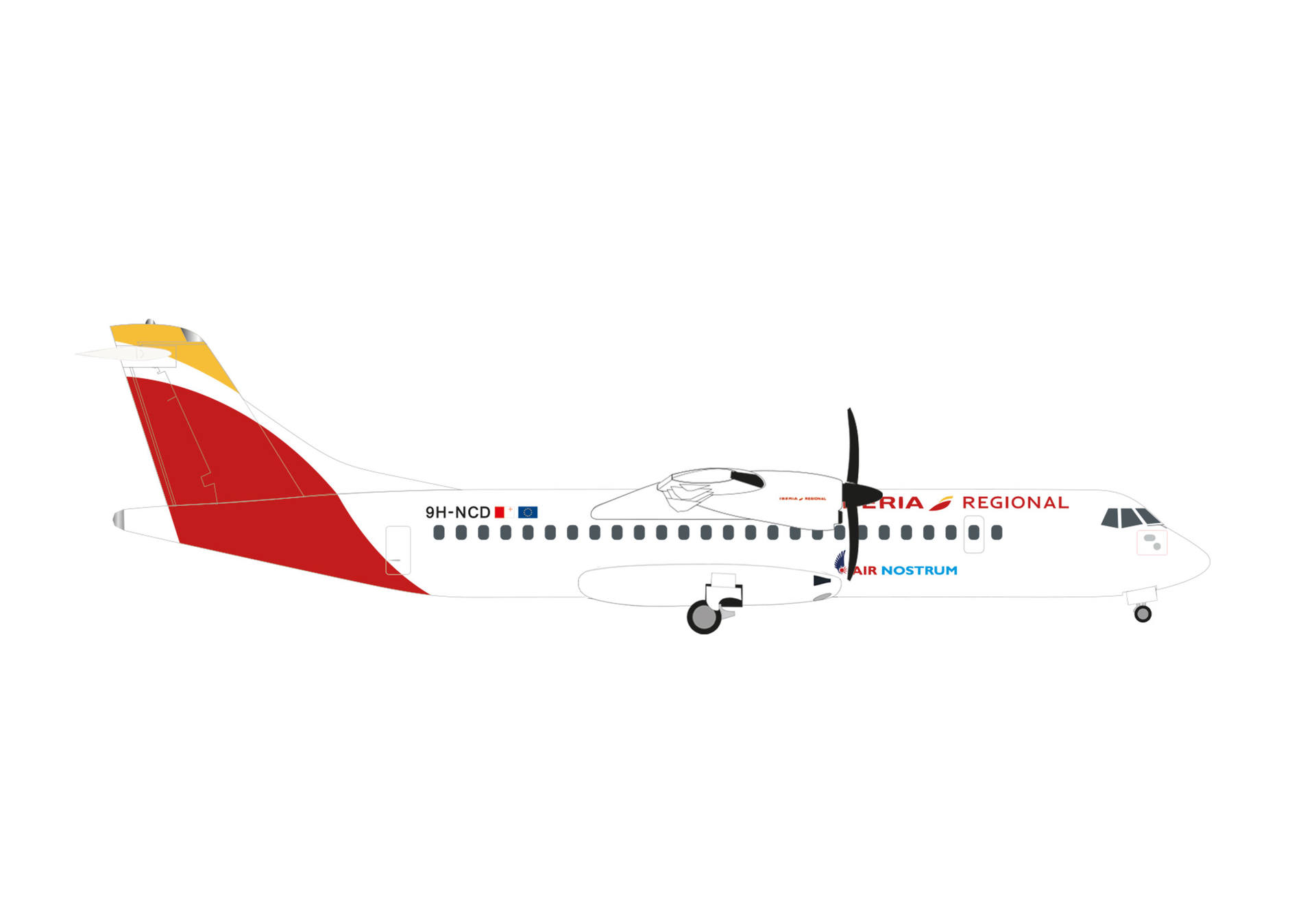 ATR-72-600 Iberia Regional | Modelsnavigator.com