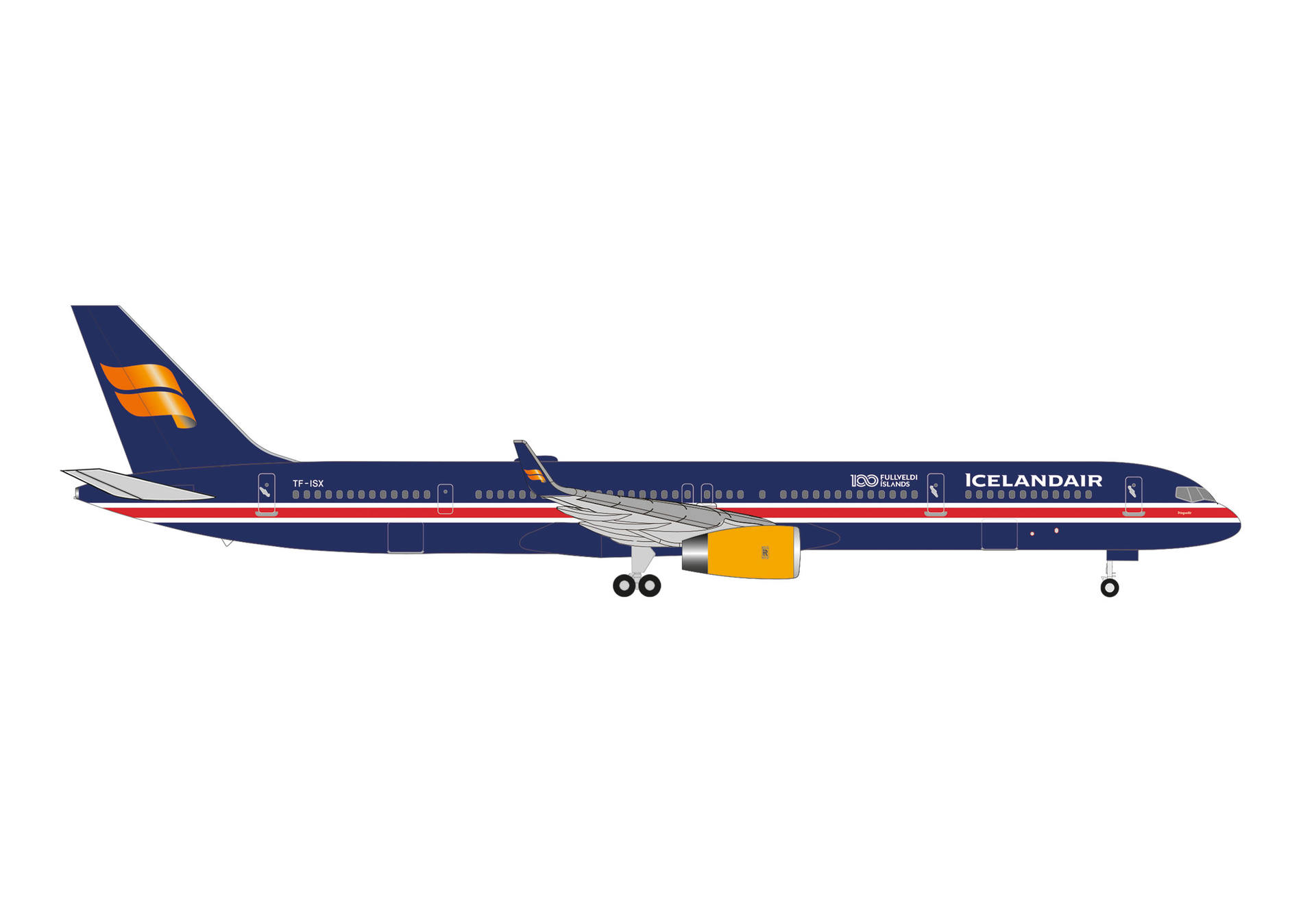 Icelandair Boeing 757-300 "100 Years Icelandic Independence ...