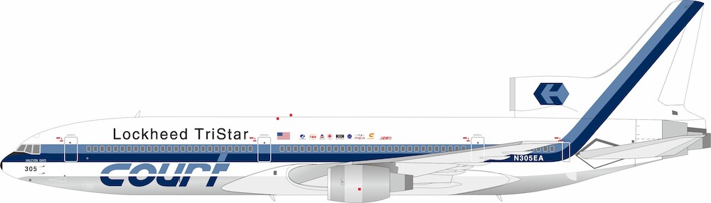 Lockheed L-1011-385-1 TriStar Court Line | Modelsnavigator.com