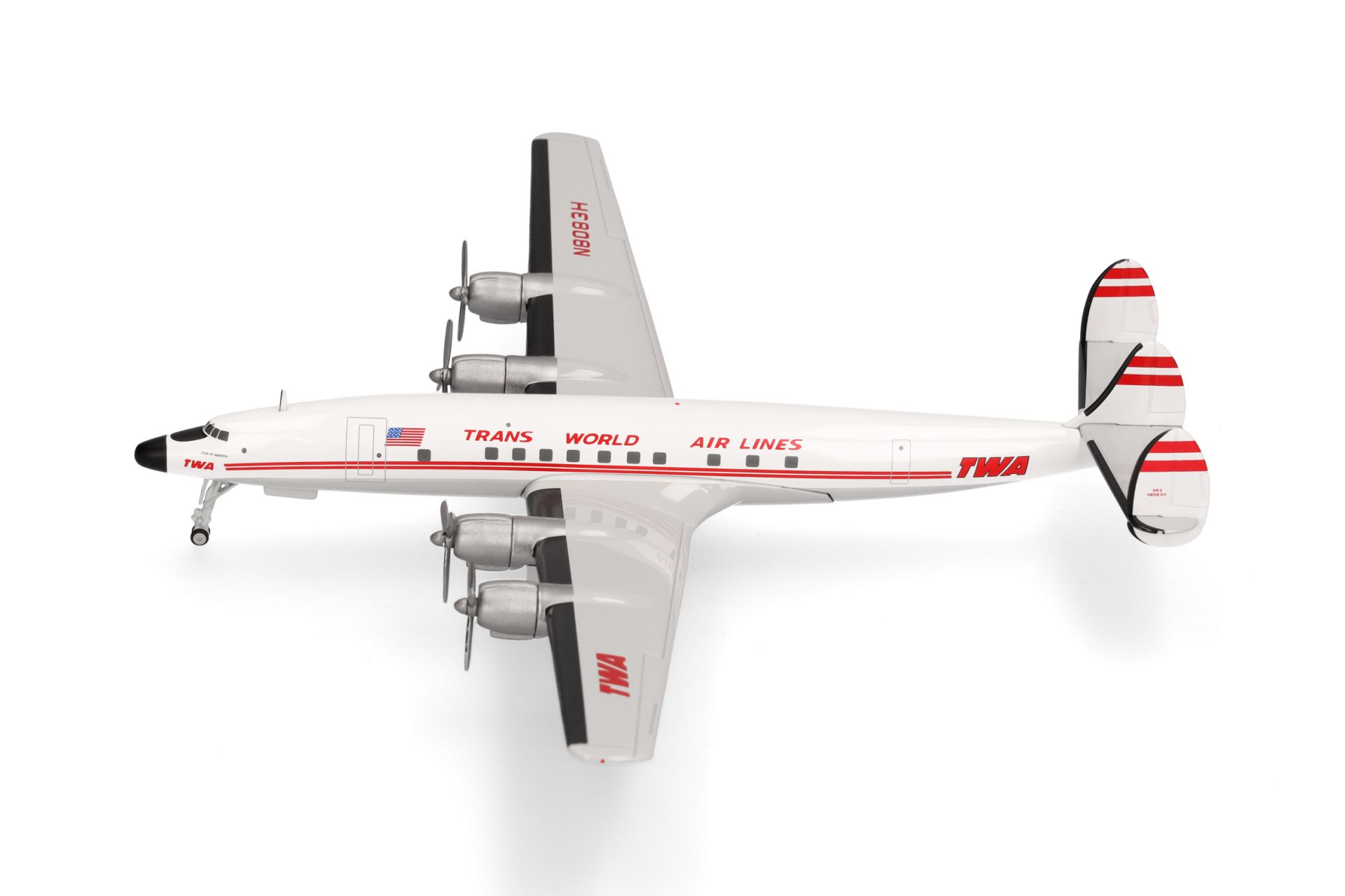 Lockheed L-1649A Jetstream TWA - Trans World Airlines | Modelsnavigator.com