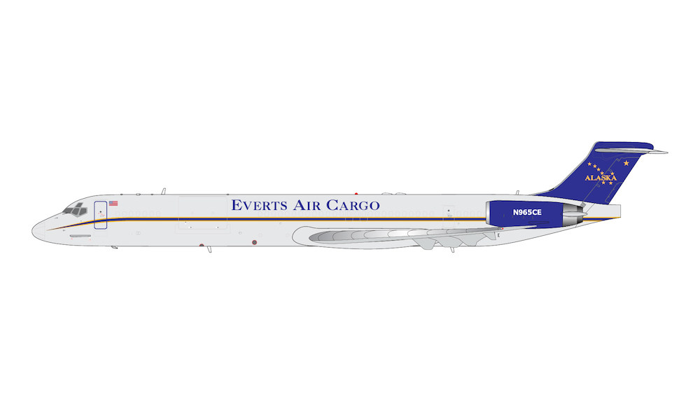 McDonnell Douglas MD80SF Everts Air Cargo | Modelsnavigator.com