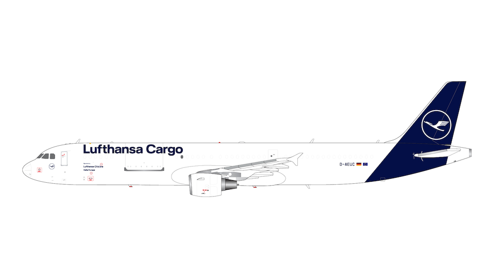 Airbus A321P2F Lufthansa Cargo | Modelsnavigator.com