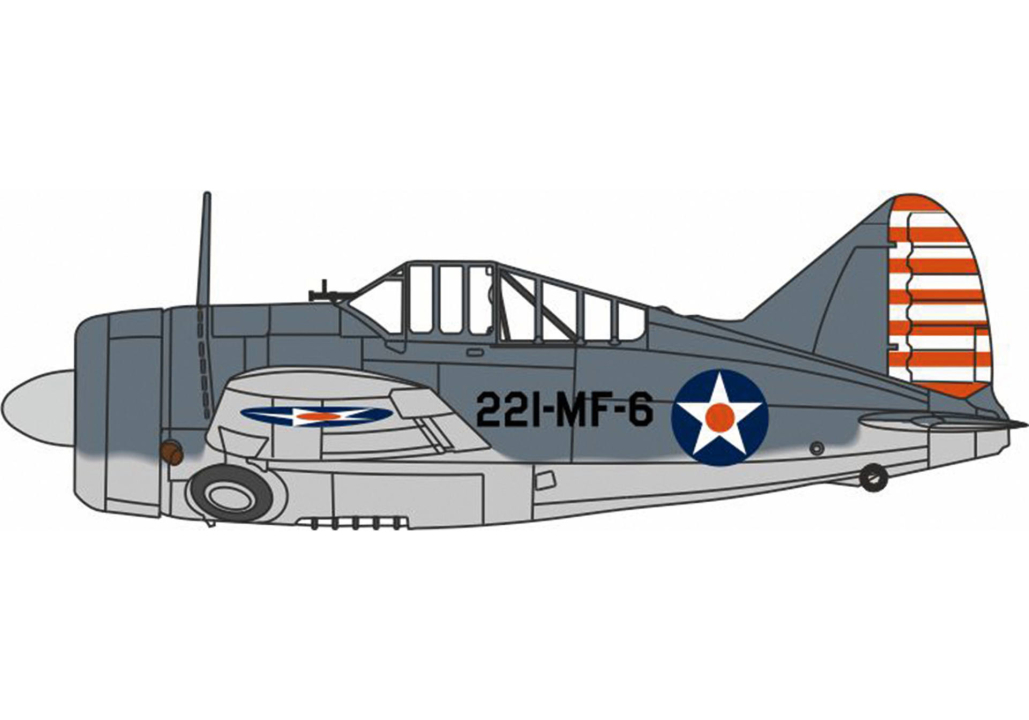 Brewster Buffalo VMF-221 - USMC | Modelsnavigator.com