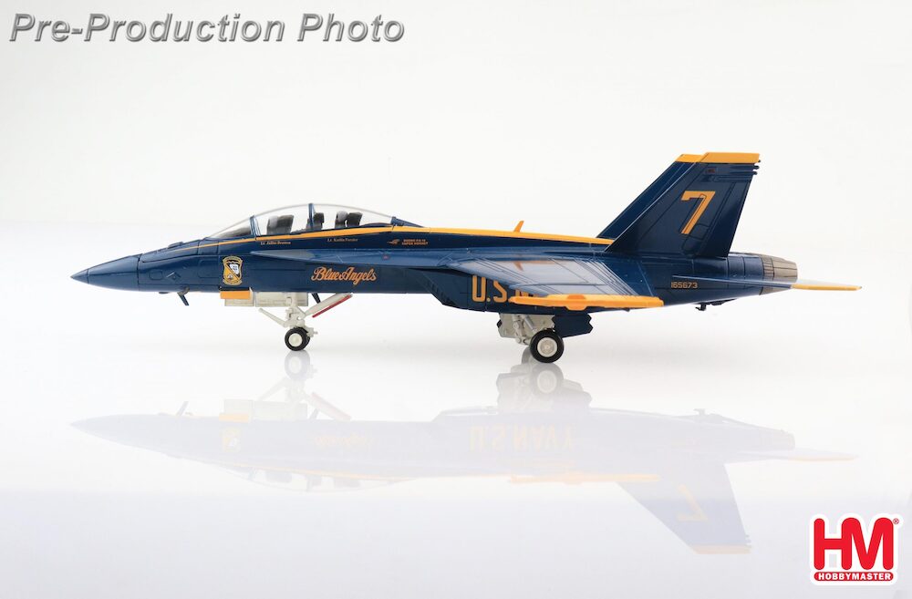 F/A-18F Super Hornet "Blue Angels" #7, US Navy, 2021 Season "75th ...