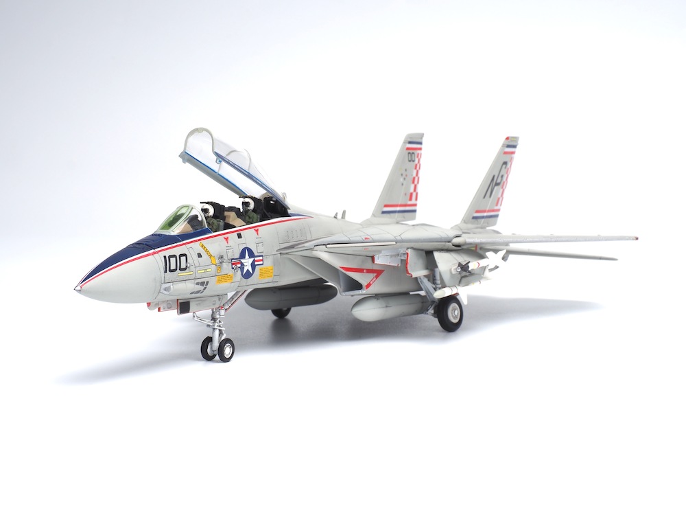 Grumman F14A Tomcat US Navy, Fighting Checkmates | Modelsnavigator.com