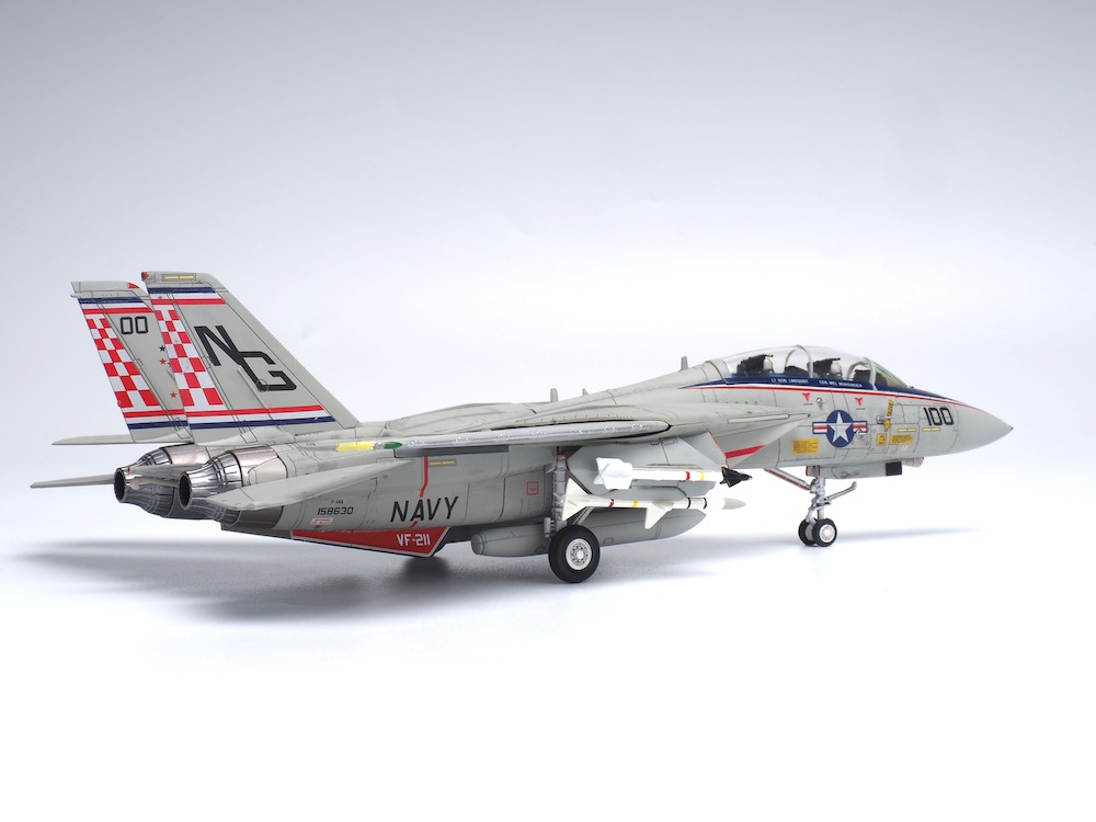 Grumman F14A Tomcat US Navy, Fighting Checkmates | Modelsnavigator.com