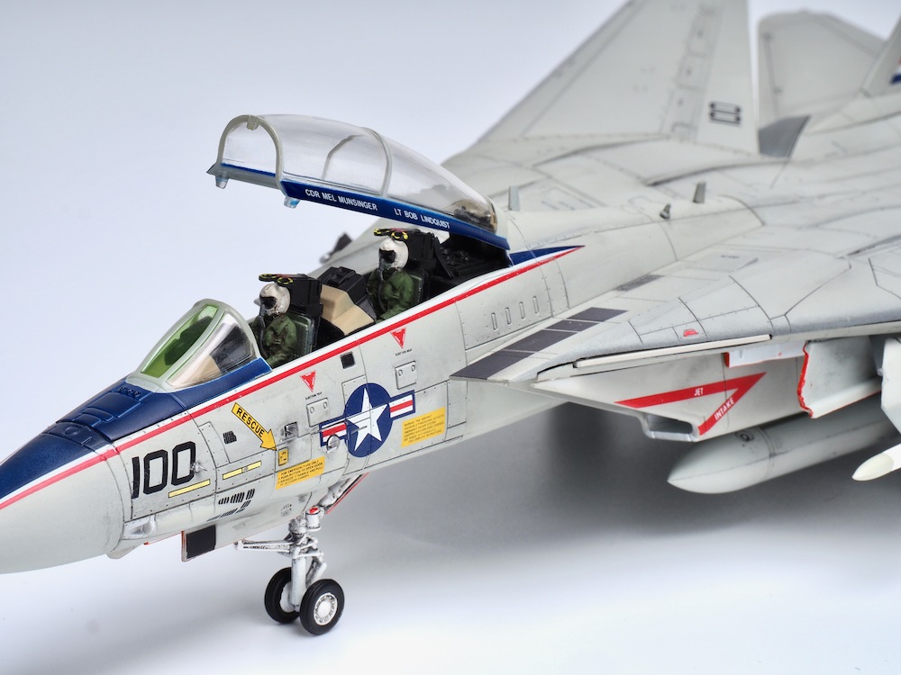 Grumman F14A Tomcat US Navy, Fighting Checkmates | Modelsnavigator.com